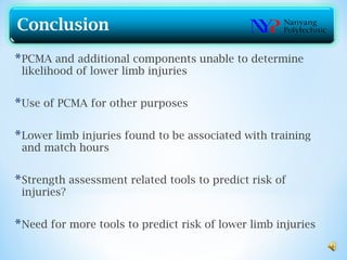 PCMA assessment components. | PPT