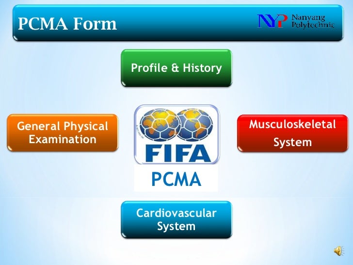 PCMA assessment components.