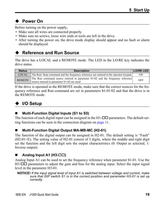 J1000 quickstartguide | PDF