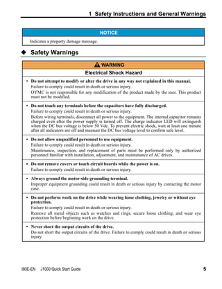 J1000 quickstartguide | PDF