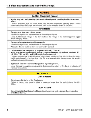 J1000 quickstartguide | PDF