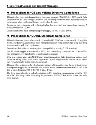 J1000 quickstartguide | PDF