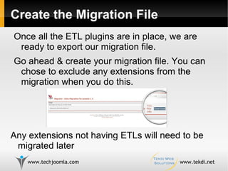 Joomla 1.0X to 1.5X migration. A Guide | ODP | Databases | Computer Software and Applications