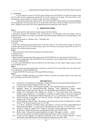 Enhancing the Energy Parameter of Leach Protocol For Wireless Sensor Network | PDF