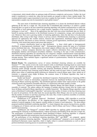 Ensemble based Distributed K-Modes Clustering | PDF