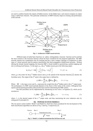 Artificial Neural Network Based Fault Classifier for Transmission Line Protection | PDF
