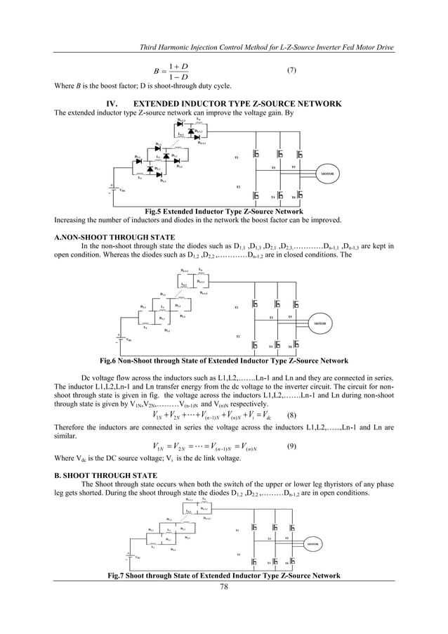 Third Harmonic Injection Control Method for L-Z-Source Inverter Fed Motor Drive | PDF | Radio ...