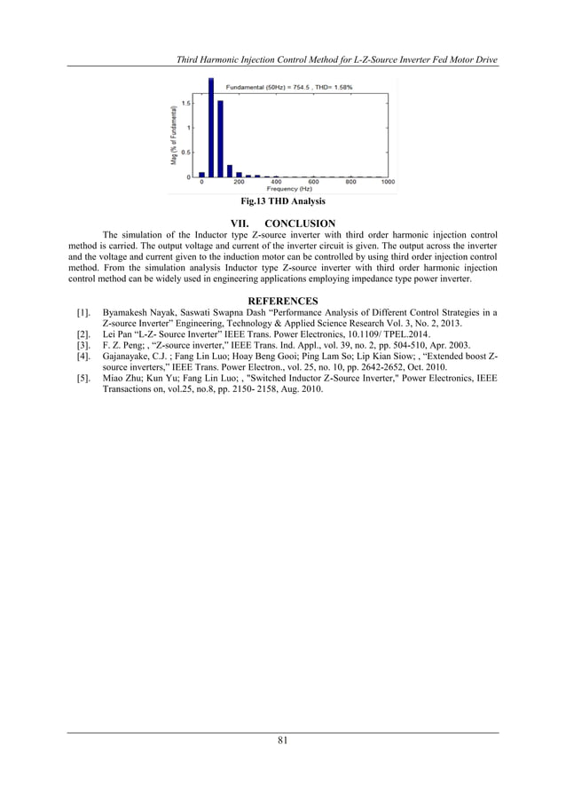 Third Harmonic Injection Control Method for L-Z-Source Inverter Fed ...