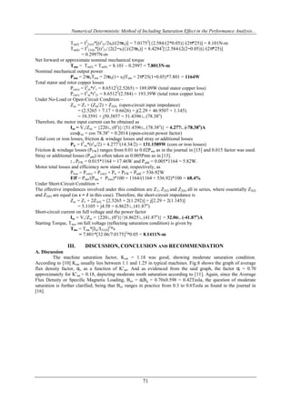Numerical Deterministic Method of Including Saturation Effect in the Performance Analysis of a ...