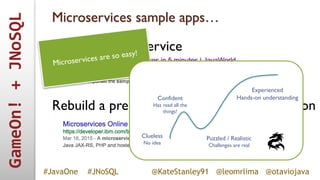 JavaOne 2017 - Choosing a NoSQL API and Database to Avoid Tombstones ...