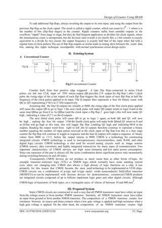Design of Counter Using SRAM | PDF