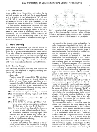 Smart Crawler Base Paper A two stage crawler for efficiently harvesting deep-web interfaces ...