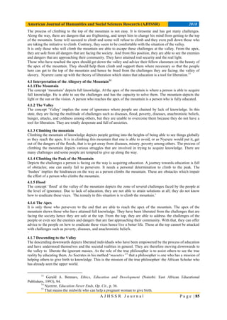 Education as a Tool of Liberation from Corrupt Leadership in Africa: A ...