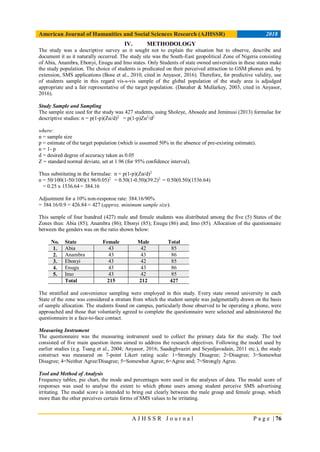 Irritation SMS advertising in Nigeria and consumer reaction | PDF