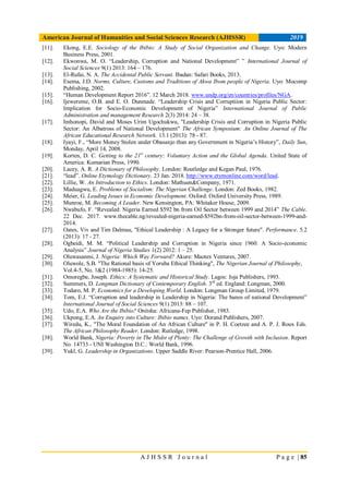 Ethical Leadership for Nigeria’s Development: An Ibibio Virtue Ethics ...