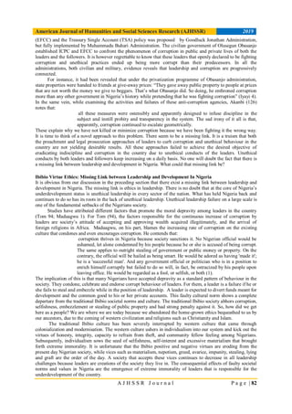 Ethical Leadership for Nigeria’s Development: An Ibibio Virtue Ethics ...