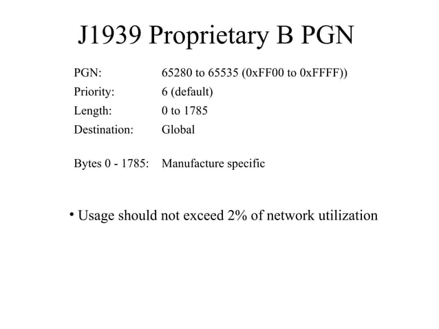 J1939 presentation by Simma Software | PPT