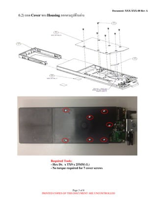 J1 connector with 4 pins rework procedure | PDF