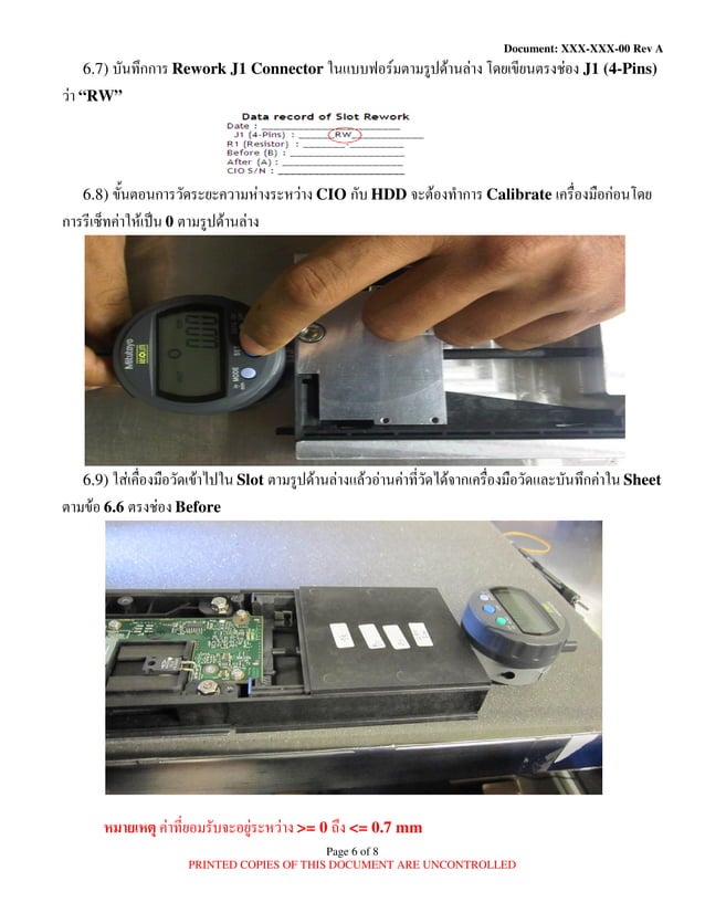 J1 connector with 4 pins rework procedure | PDF