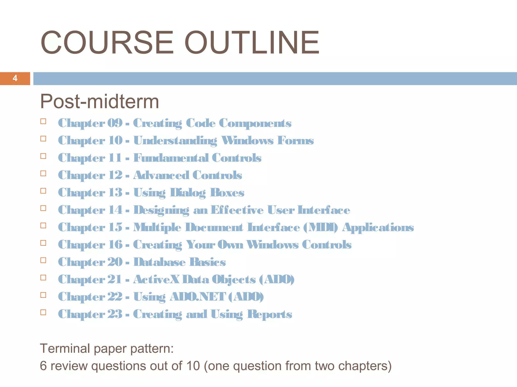 Introduction to vb.net