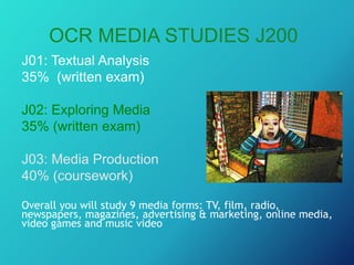 J200 gcse media studies | PPT