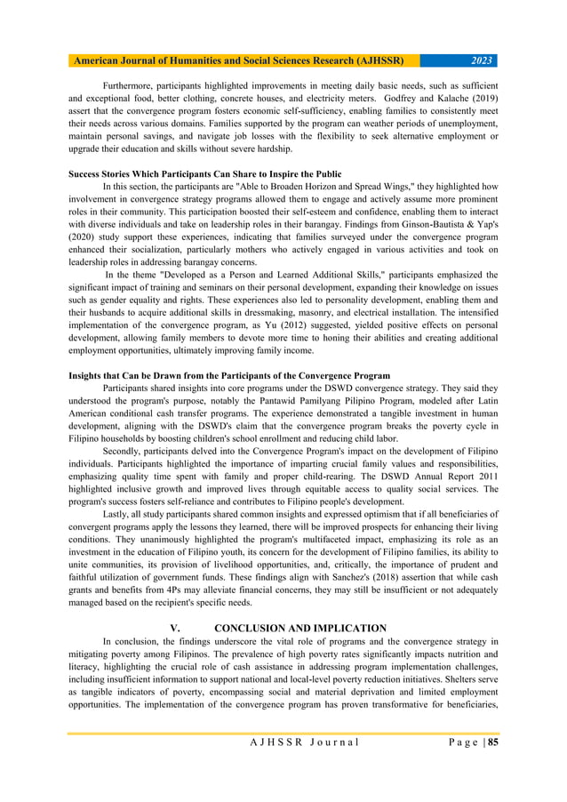 CELEBRATING SUCCESS: JOURNEY THROUGH DSWD CONVERGENCE STRATEGY | PDF ...