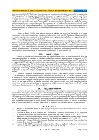 21st Century Teaching and Learning: Ang Pananaw ng mga PreService ...