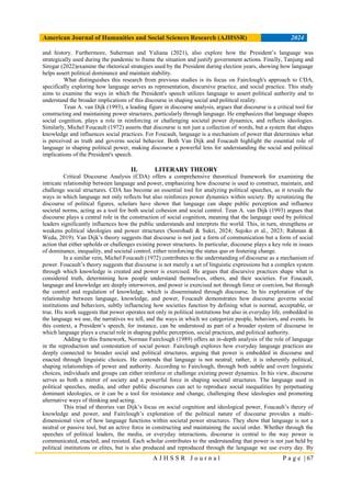 Understanding Indonesian President's Speech in Critical Discourse: Political Power through the ...