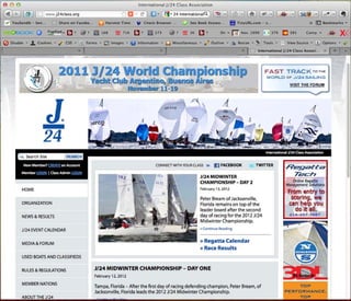 J24 International website | PPT