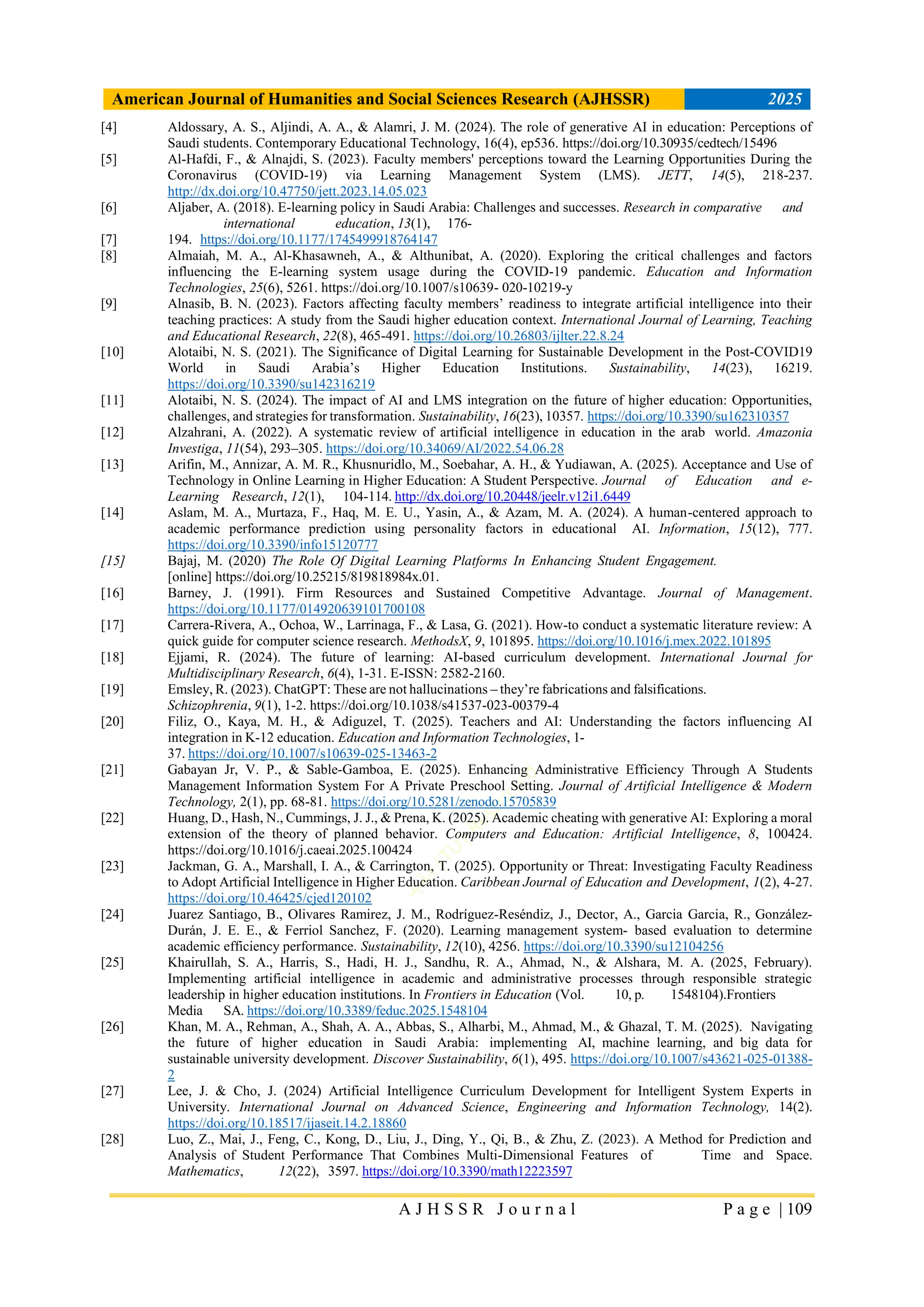 Generative AI-Enabled MIS for E-Learning | PDF