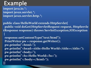 What is Advance Java J2EE | PPT