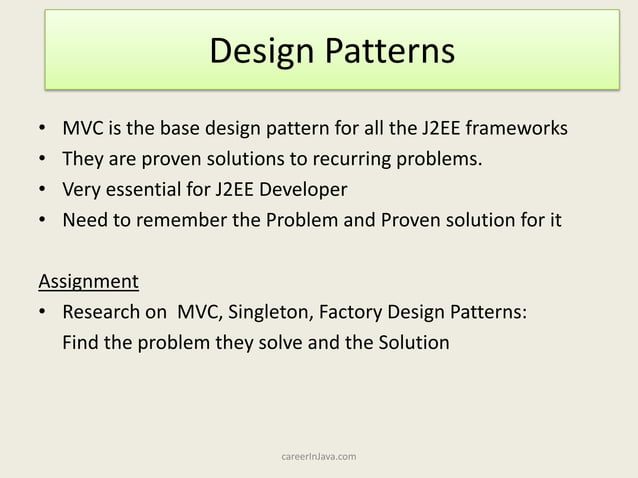 Getting Started with J2EE, A Roadmap | PPTX | Web Design and HTML ...