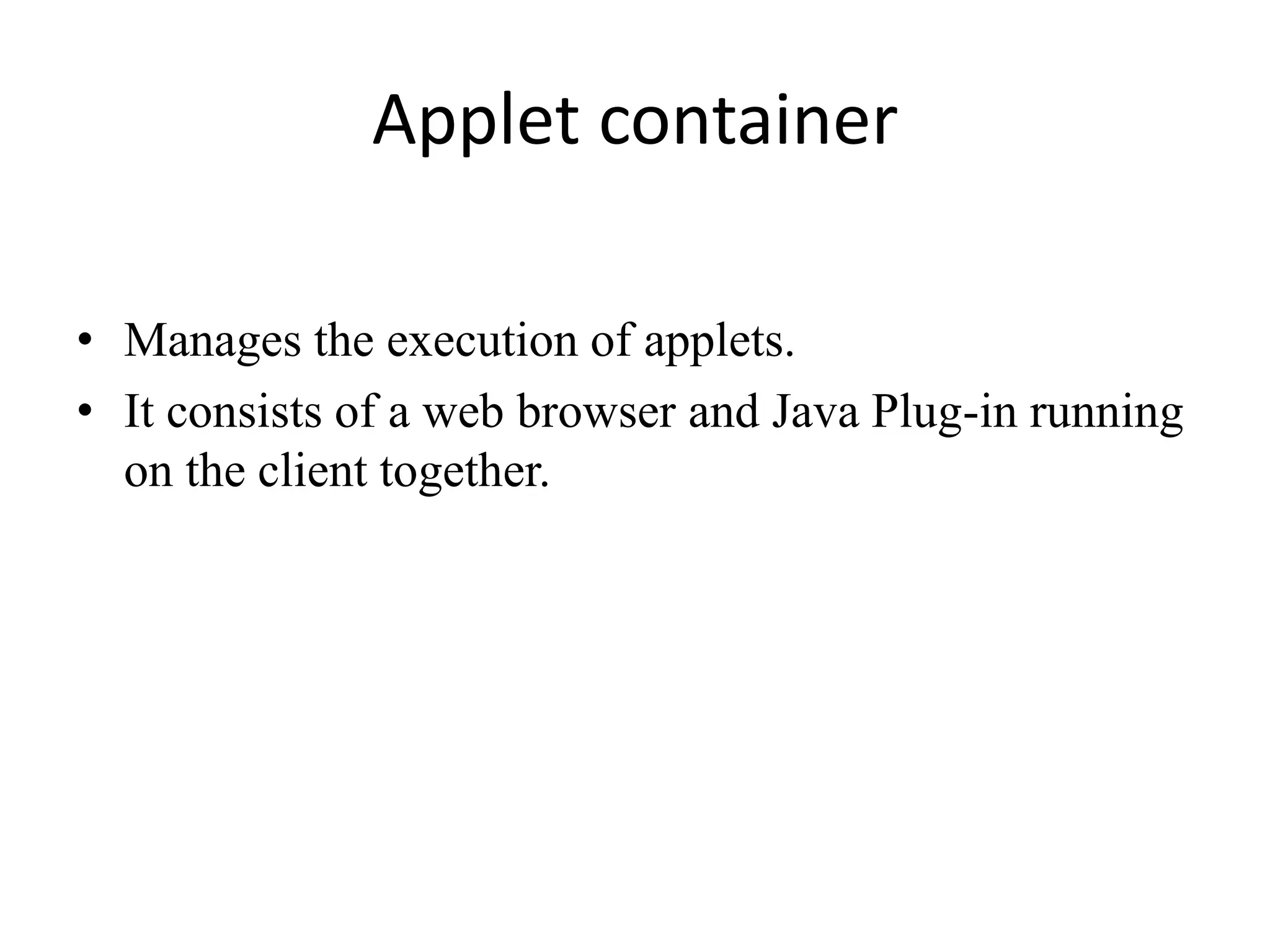 J2 ee container & components | PPTX