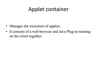 J2 ee container & components | PPTX
