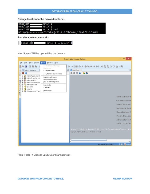 J2ee User Managment Using Dwh Builder