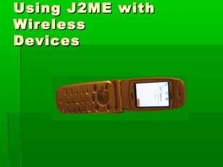 J2me | PPT