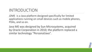 J2me Platform | PPT