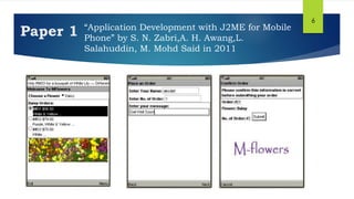 J2ME Mobile app | PPT