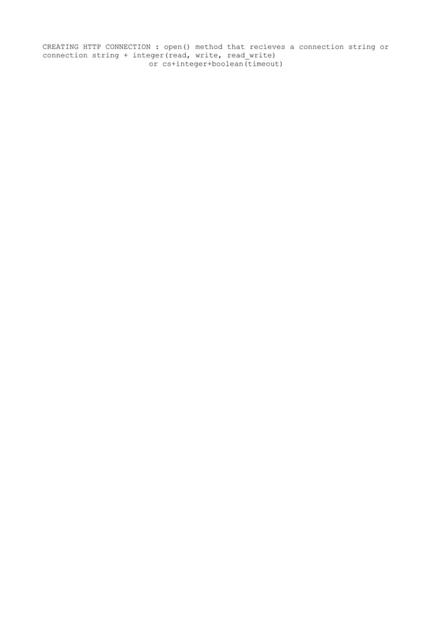 J2ME briefing | TXT | Programming Languages | Computing