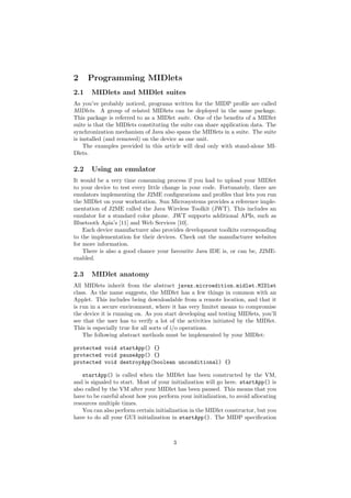 J2me Crash Course | PDF