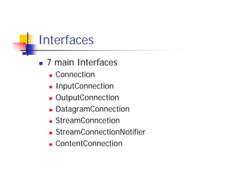 J2ME IO Classes | PPT