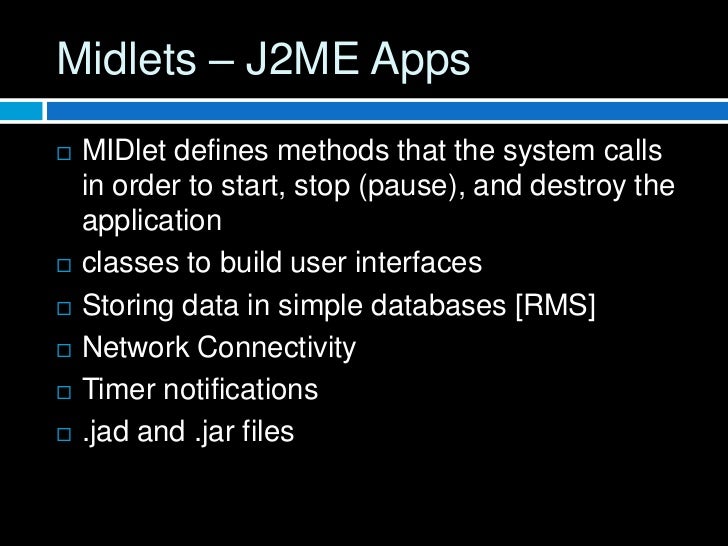 J2me Mobile App Development 5300