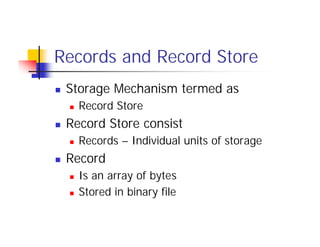 J2ME RMS | PDF | Databases | Computer Software and Applications