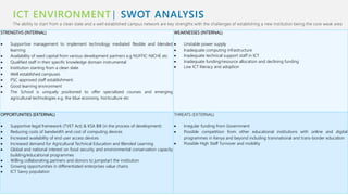 ICT Strategic Planning - Kenya Agricultural Training Institutions | PPT