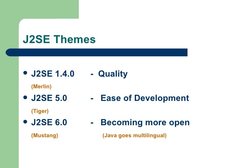 J2SE 5