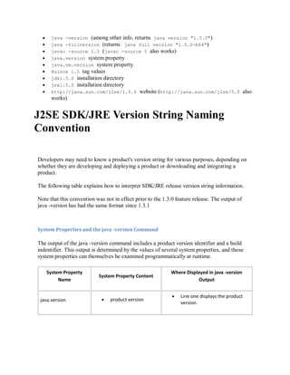 J2 Se 5.0 Name And Version Change | PDF