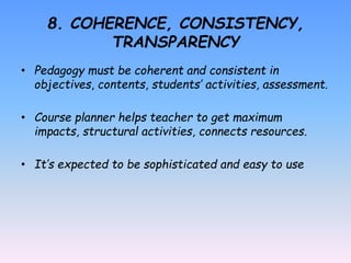 Ten principles for successful e learning Mc.Cormick | PPT