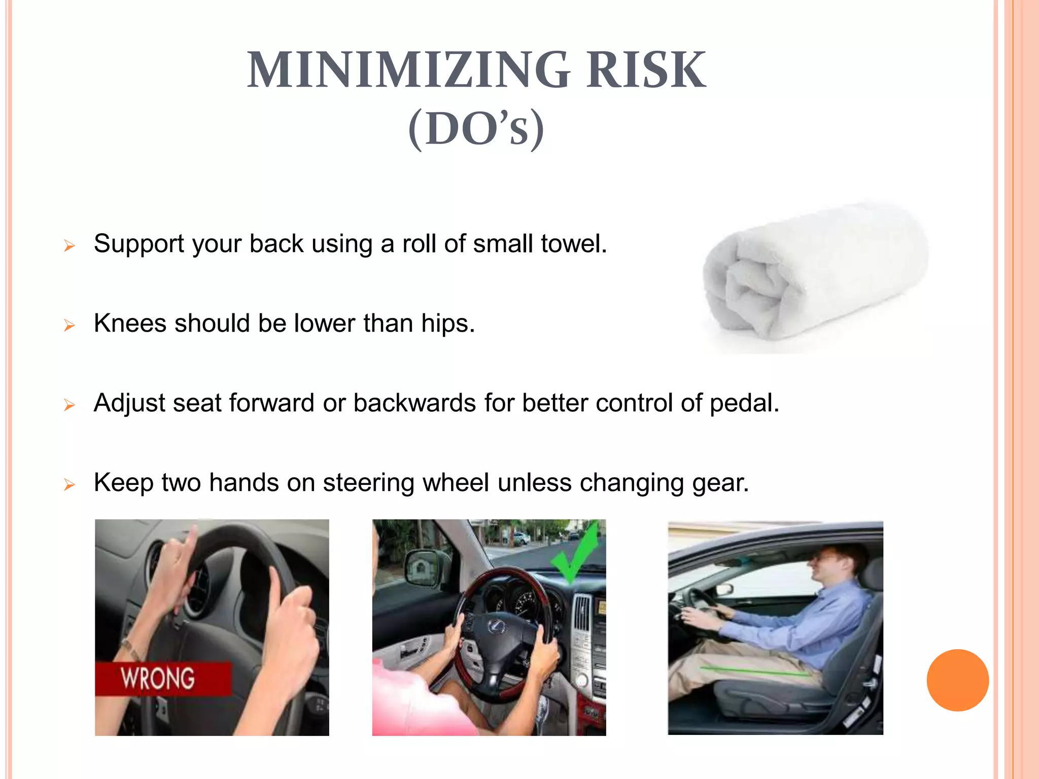 Driving ergonomic | PPTX