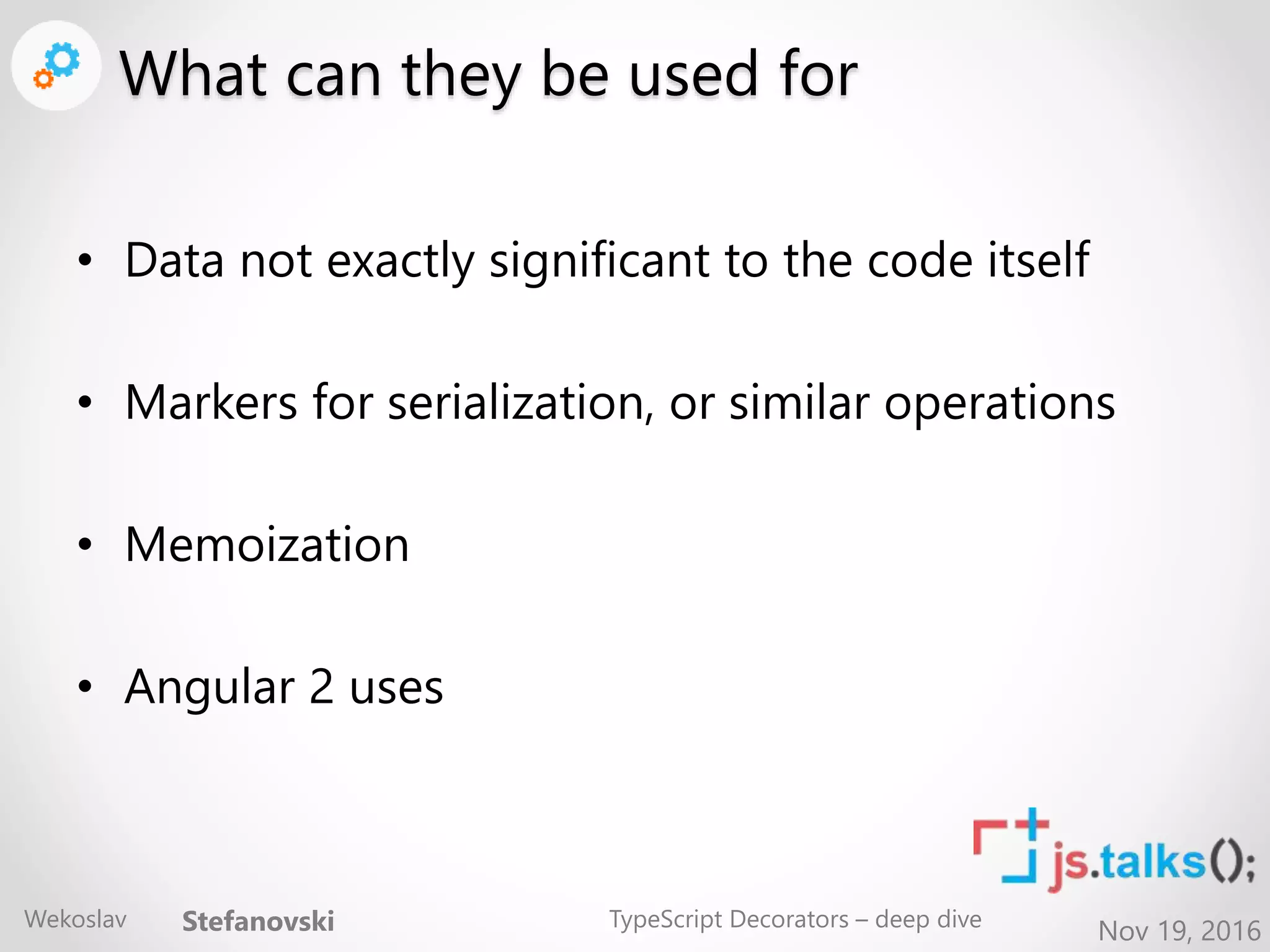 Typescript Decorators | PPTX