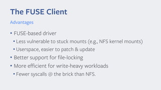 GFProxy: Scaling the GlusterFS FUSE Client | PPT